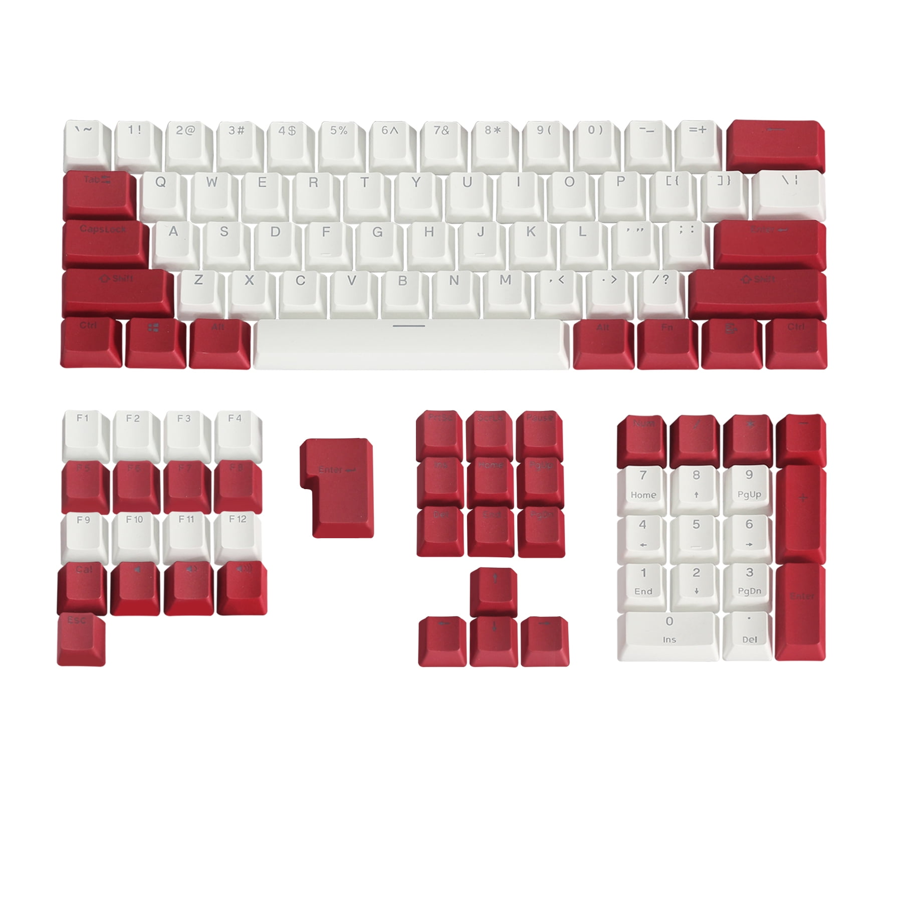 Hyssop PBT Keycaps Gaming Keycaps Doubleshot Backlit Keyset OEM Profile ...