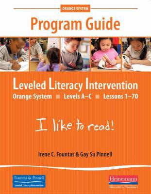 Pre-Owned Leveled Literacy Intervention Orange System Levels A-C ...