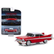 Greenlight 1/64 Diecast Christine 1958 Plymouth Fury Red with White Top ...