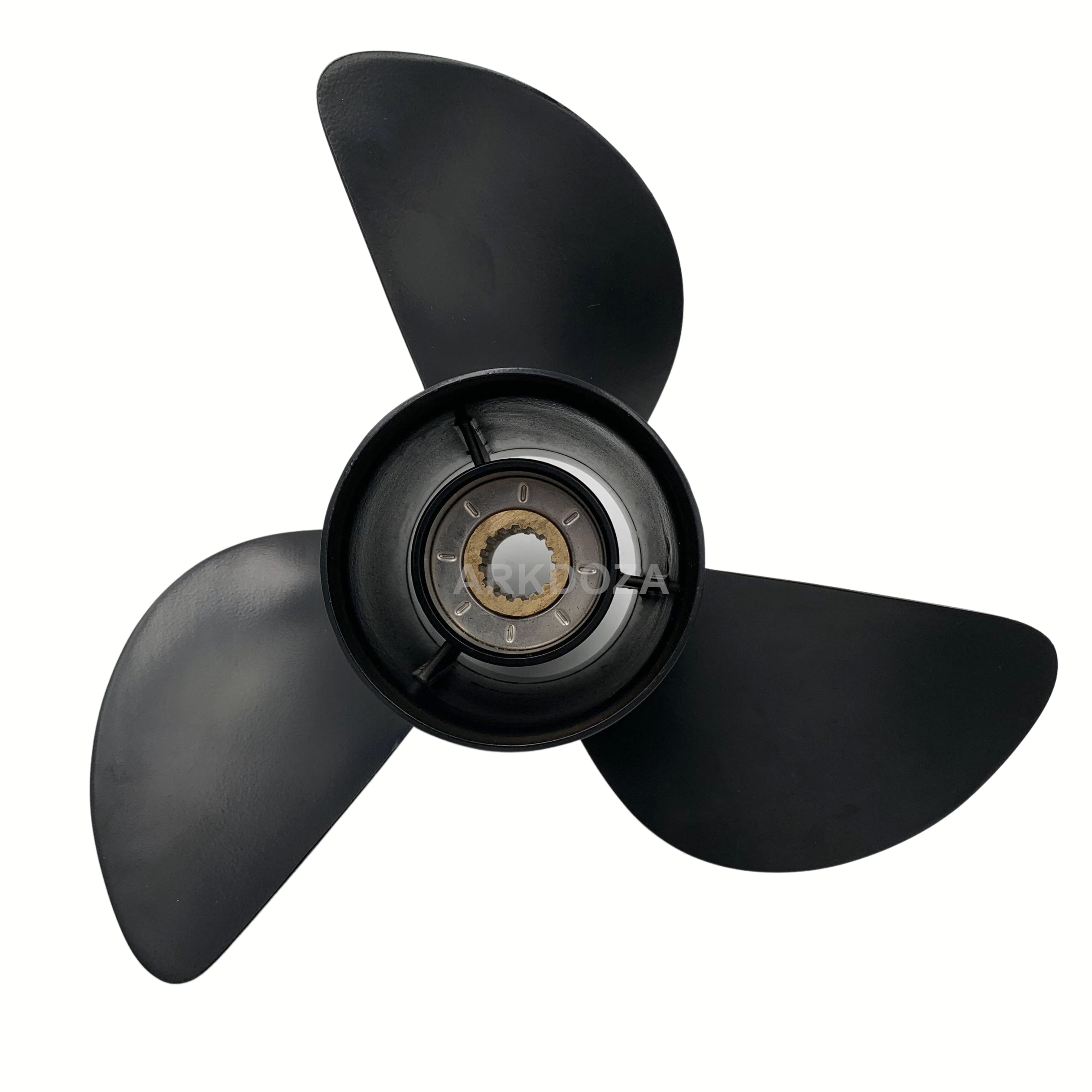 Boat Propeller 13 1/4x15 for Tohatsu Outboard 60-140HP Stainless Steel ...