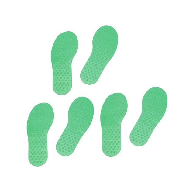 Colorful Footprints Marker, PVC Material, Durable, Lightweight, Easy To ...