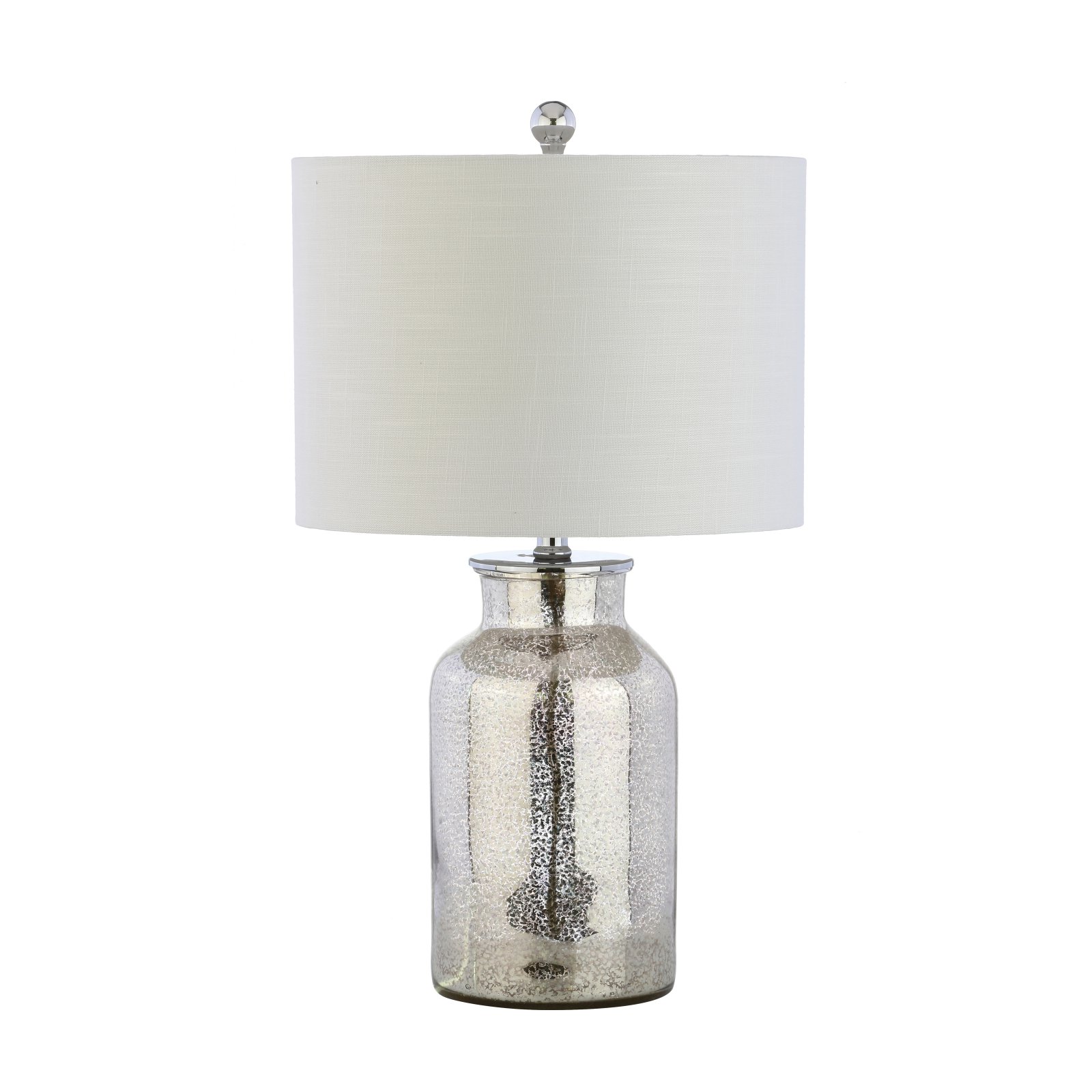 Esmee 24.5" Mercury Glass LED Table Lamp, Mercury Silver - Walmart.com