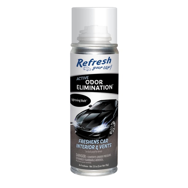 Refresh Your Car! Active Odor Elimination Fogger (Lightning Bolt Scent ...