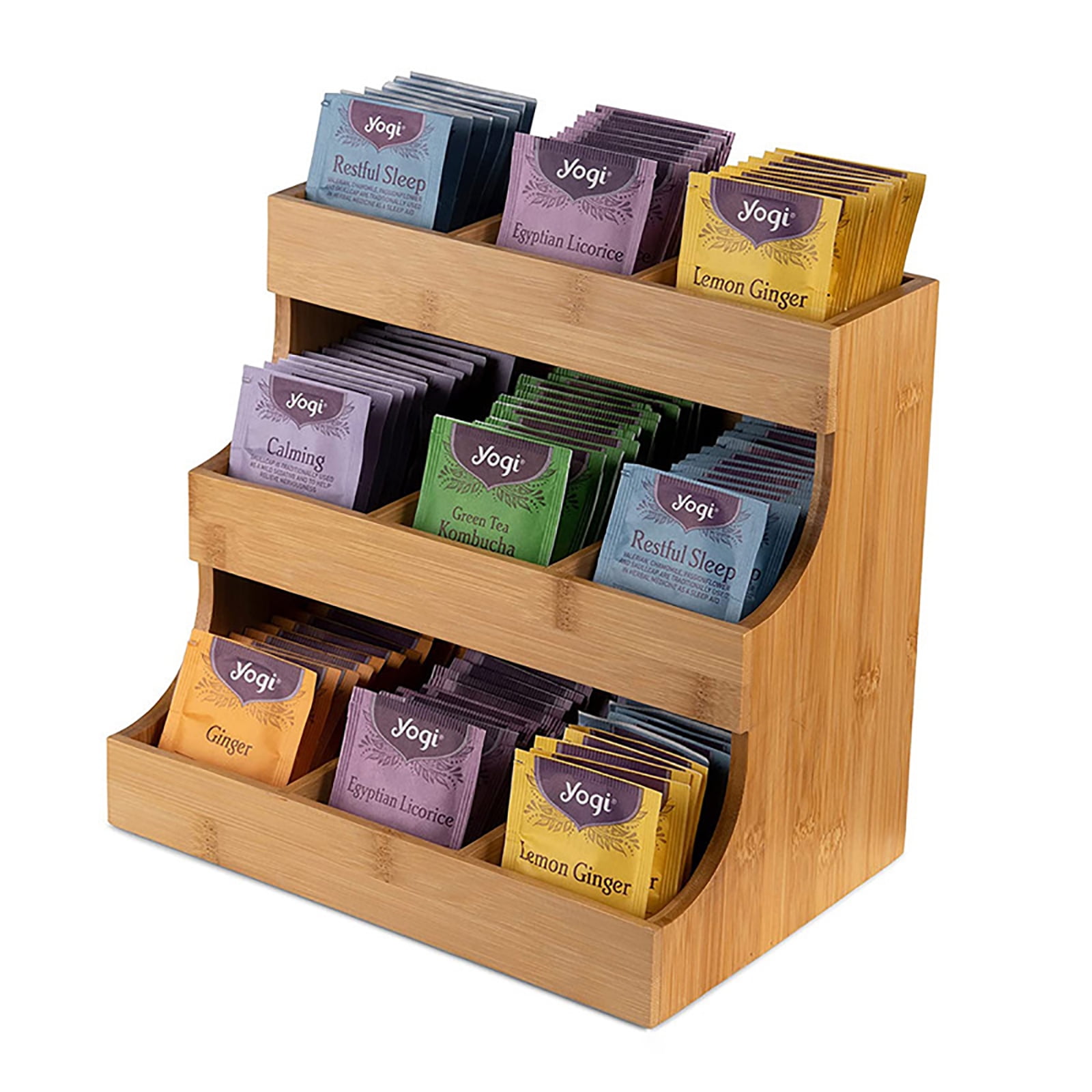 Click here for Yeacher Vertical Tea Bag Organizer - Bamboo Tea Ba... prices