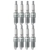 NGK BR7EF #3346 Spark Plugs - Set of 8 Nickel Copper Plugs for LS ...