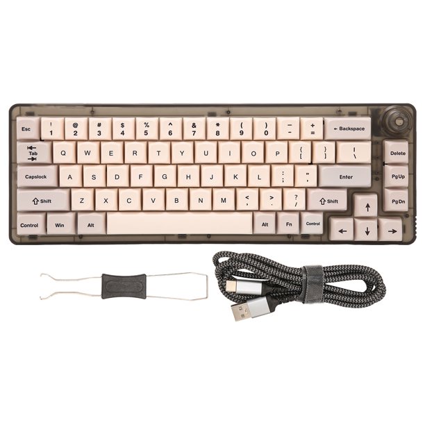 MOTOSPEED Mechanical Keyboard 67 Keys RGB Backlit Hot Swap Ergonomic ...