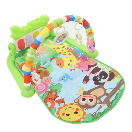 Infant Gym Activity Mat, Skin Friendly Removable Baby Kick Play Piano ...