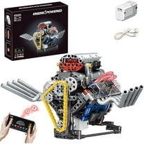 syligr, Visible Car Engine Model Kit, V8 Engine, STEM Educational Toy ...