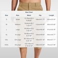 BiZtdJrK Army Green Mens Capri Pants Button Zipper Drawstring Cuff ...