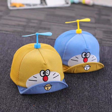 Cartoon style baseball caps, propeller mesh and breathable caps 2 packs ...