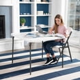Lifetime 37 inch Square Folding Table, Indoor/Outdoor Commercial Grade ...