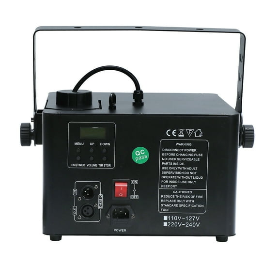 TCFUNDY 1500W Low Lying Fog Machine, Dry-Ice Effect Fogger, Ground ...