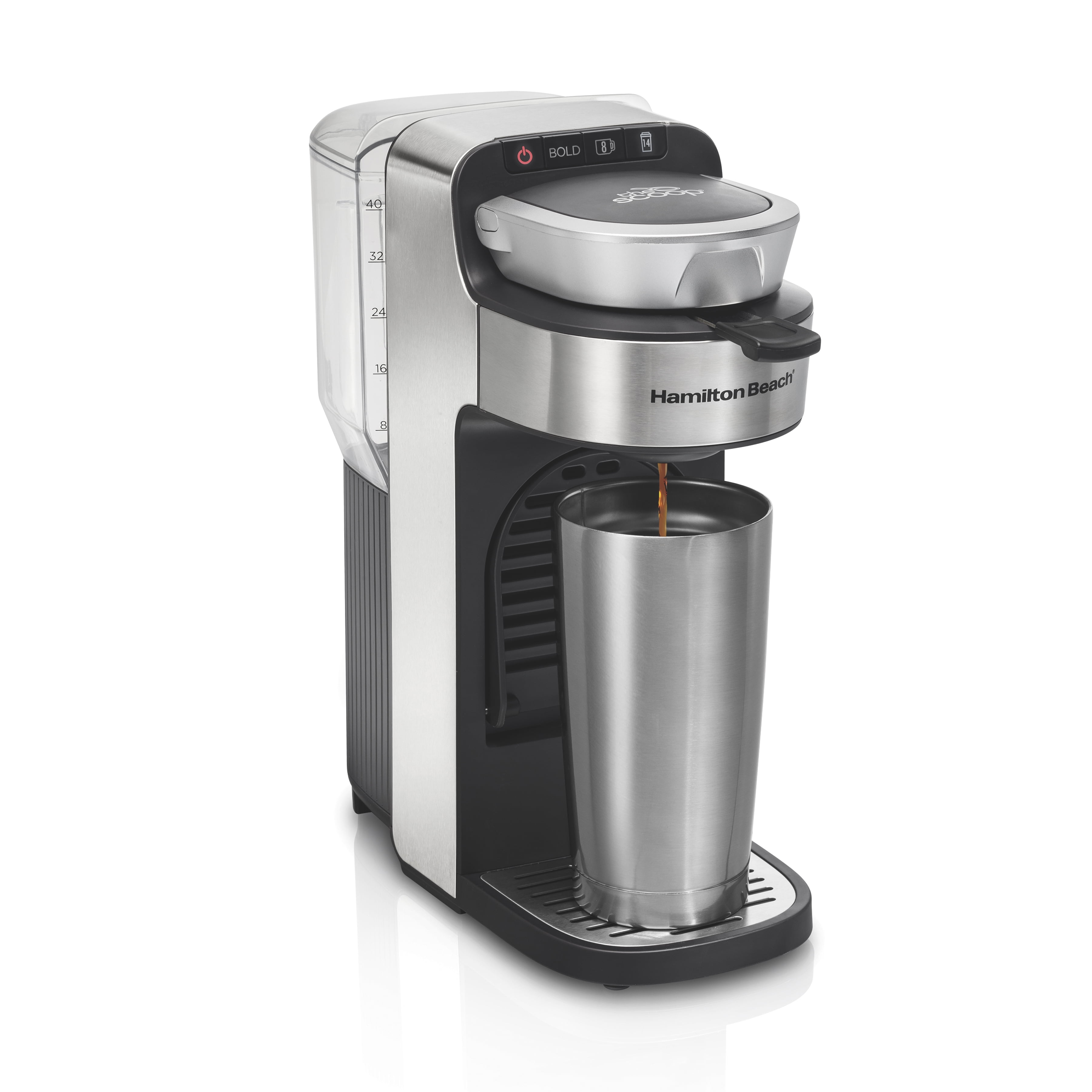 Hamilton Beach the Scoop Single-Serve Coffee Maker with Removable ...