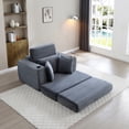 Miniyam 52" x 61" Complete Sleeper Set with Ottoman – Plush High ...