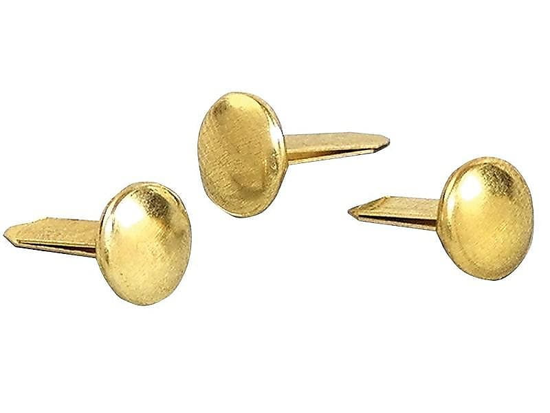 ACCO 0.31W Round Head Fasteners, Shiny Gold ACC71502 - Walmart.com ...