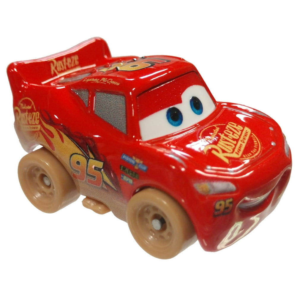 Disney / Pixar Metal Mini Racers Series 5 Dirt Track Lightning McQueen ...