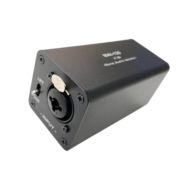 Ground Loop Isolator with 3 Pin Input Output Portable Ground Loop Noise ...