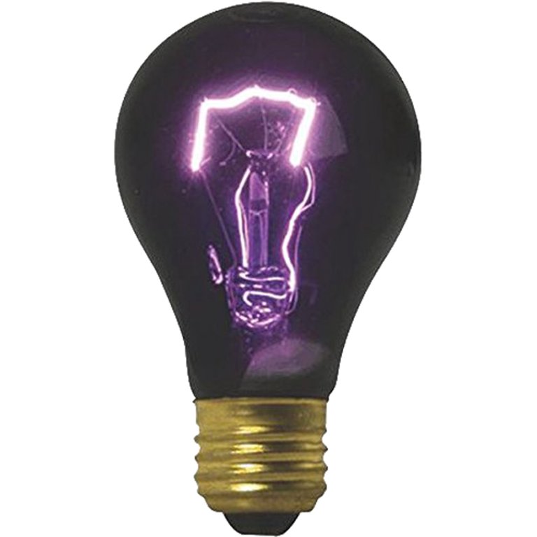 Black Light Bulb Effect