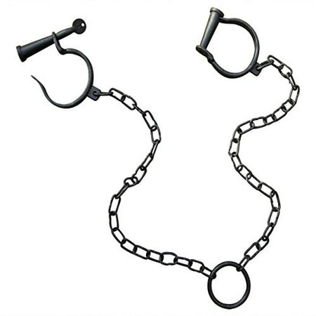 Treasure Gurus Leg Irons Shackles Medieval Pirate Jailhouse Cast Iron ...