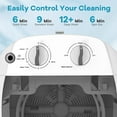 GJWL Portable Mini Washing Machine, 5.5 lbs Capacity Small Compact ...