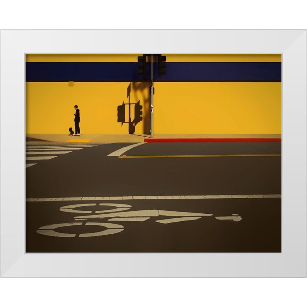 Labagnara, Roxana 14x12 White Modern Wood Framed Museum Art Print ...