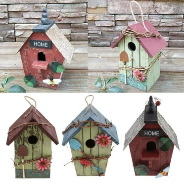 Go Create Traditional 2-Entry Mini Bird House - Walmart.com