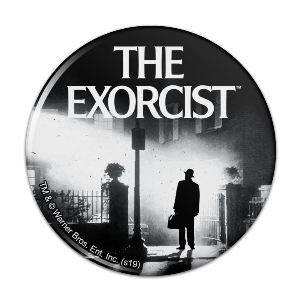 The Exorcist Logo and Silhouette Kitchen Refrigerator Locker Button ...