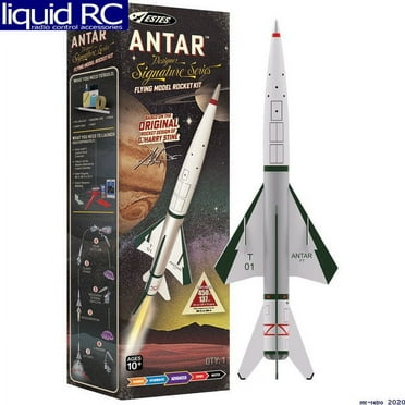 Estes Rascal & HiJinks Flying Model Rocket Launch Set with Controller ...