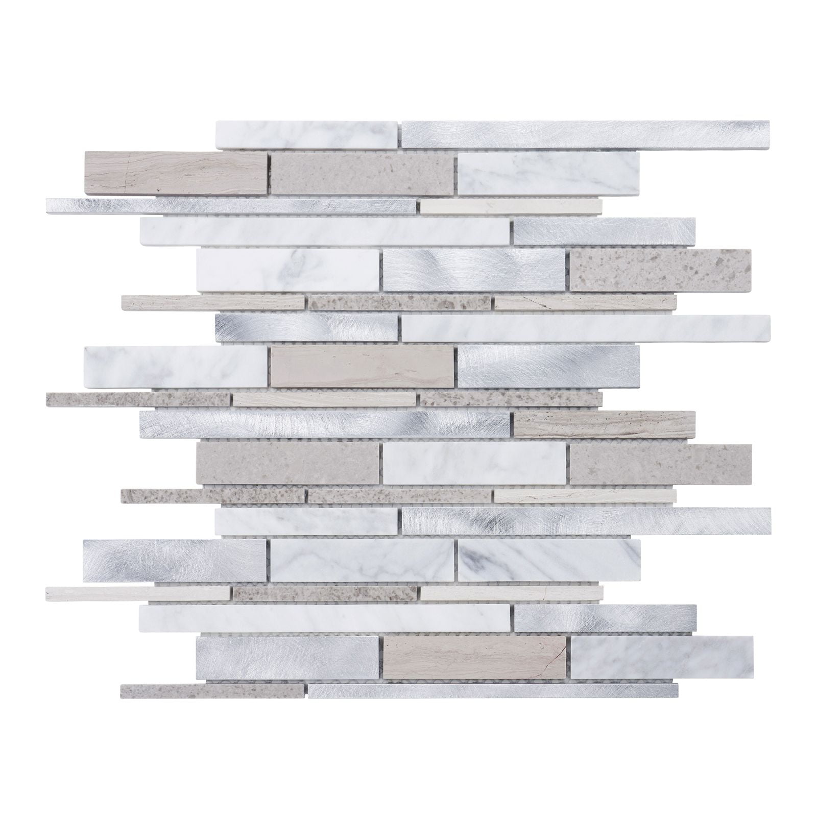 Modket TDH450AL Cinderella Gray Calacatta White Marble Stone Aluminum ...