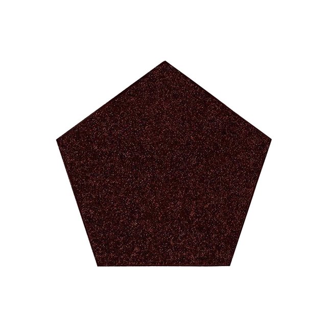 Bright House Solid Color Area Rugs Chocolate - 9' Pentagon - Walmart.com