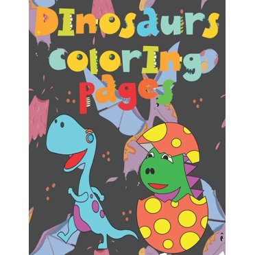 Dinosaurs Coloring Book Realistic Designs for Kids : Coloring Book With ...