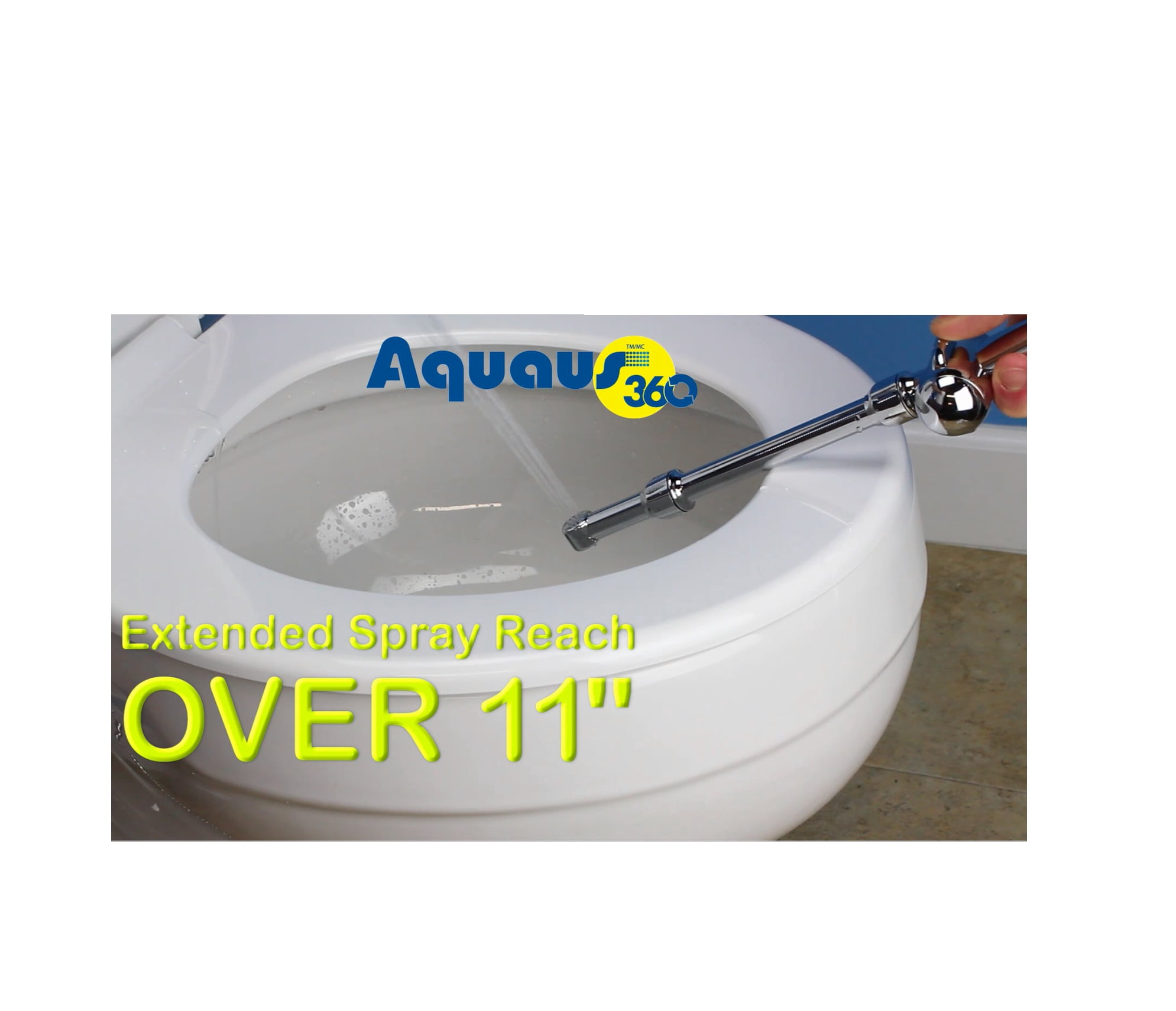 Buy Aquaus 360 - Premium hand held bidet w/ dual ergonomic thumb ...