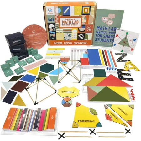 Ultimate Math Lab – Math Manipulatives Kit for Kids 10 11 12 13 years ...