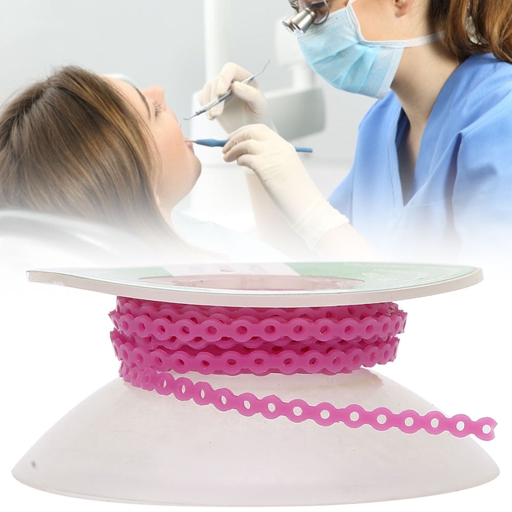 Cadena de goma de ortodoncia,Cadena de ortodoncia de goma elástica de ...