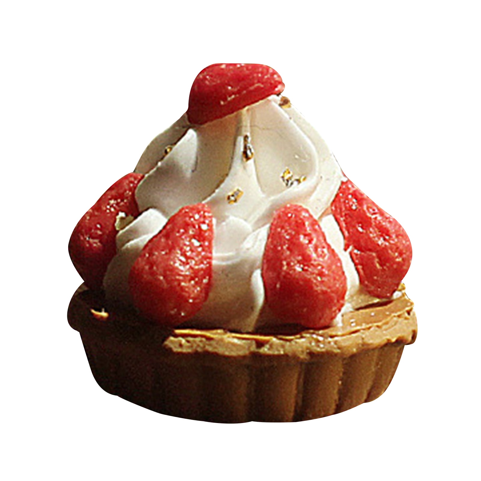 Skindy Simulated Miniature Cake - DIY Fruit Tart Portable Realistic ...