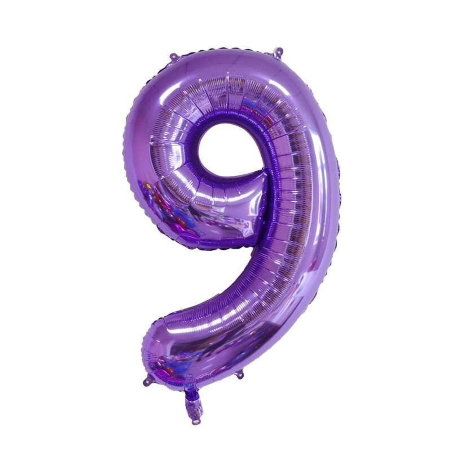 40in Purple Foil Number Balloon - Perfect for Celebrations - Walmart.com