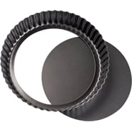 SCI Scandicrafts Fluted Deep Tart/Quiche Mold, Removable Bottom 10-inch ...