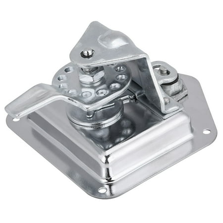 T Shape Lock Silver Stainless Steel 12.5 12.2cm Lock For Electrical ...