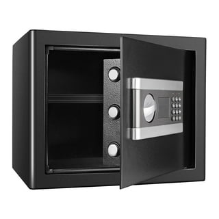 PARAGON SAFES Electronic Flat Wall Safe Box with Digital Keypad and 2 ...
