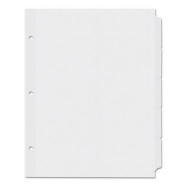 Expanding Pocket Index Dividers, 8-Tab, 11 X 8.5, Assorted, 1 Set/pack ...
