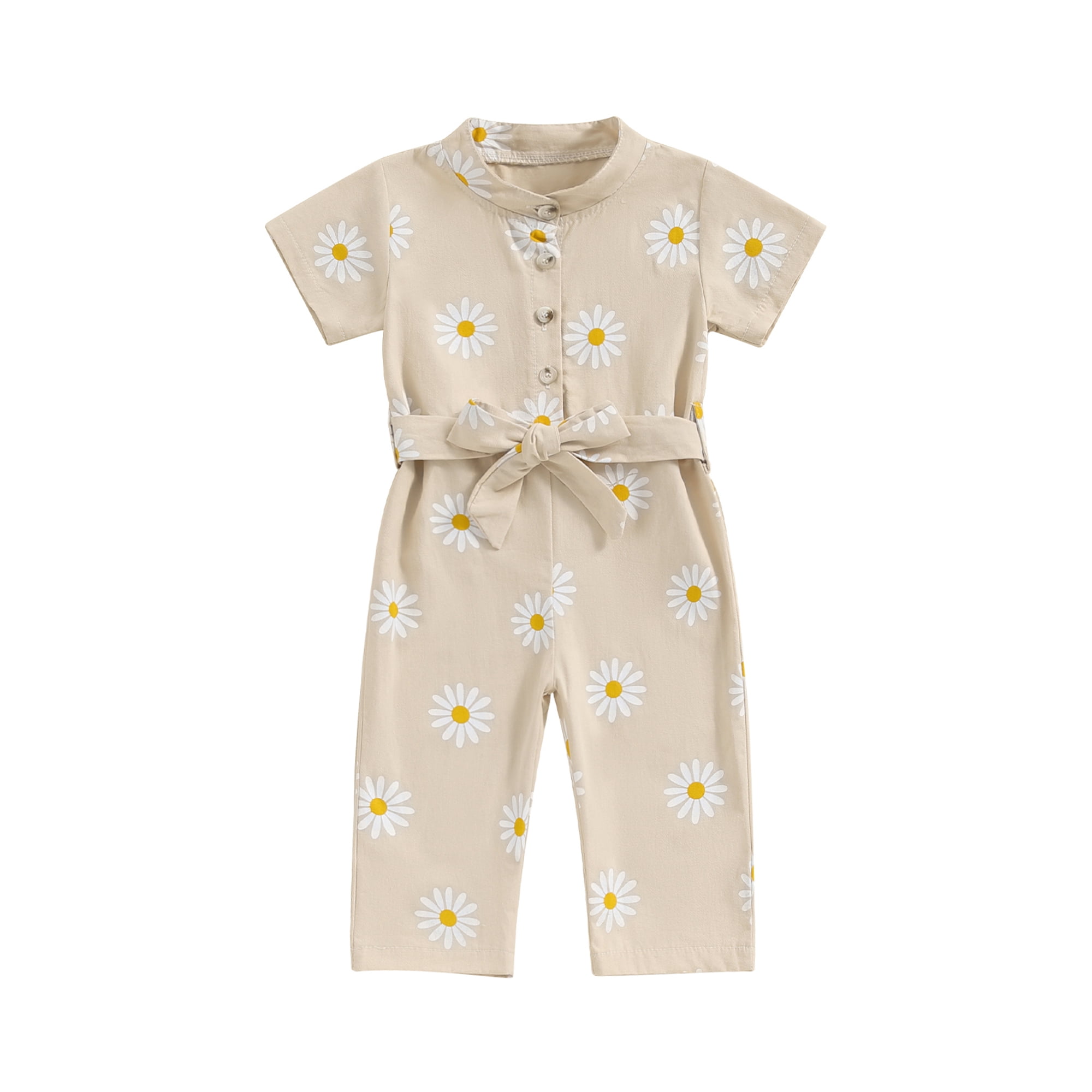 Click here for Xiaxaixu Kids Baby Girls Summer Jumpsuit Daisy Pri... prices
