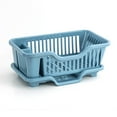 Large Dish Drying Rack with Cutlery Holder, Plate Tray, and Counter ...