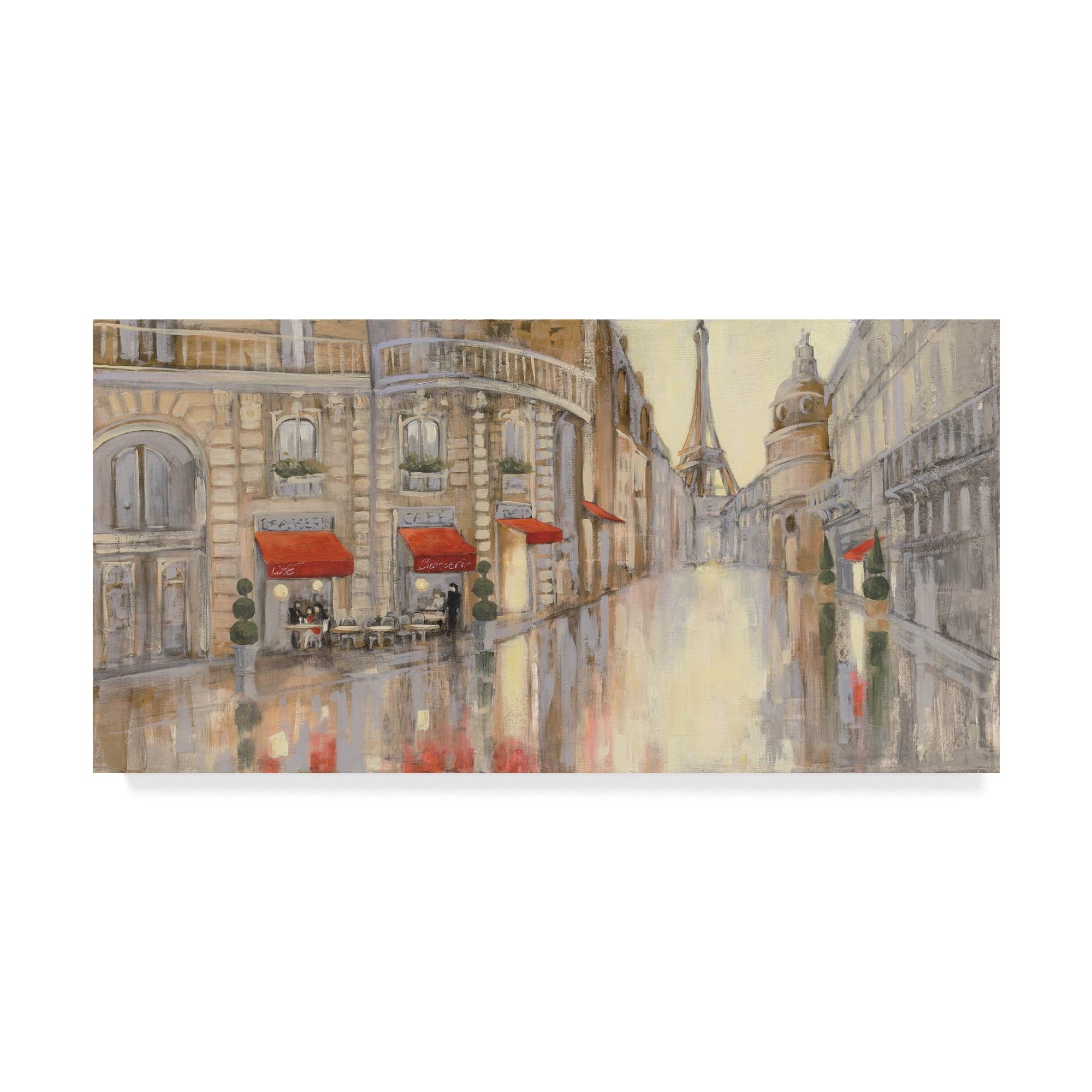 Trademark Fine Art 'Touring Paris Crop' Canvas Art by Julia Purinton ...