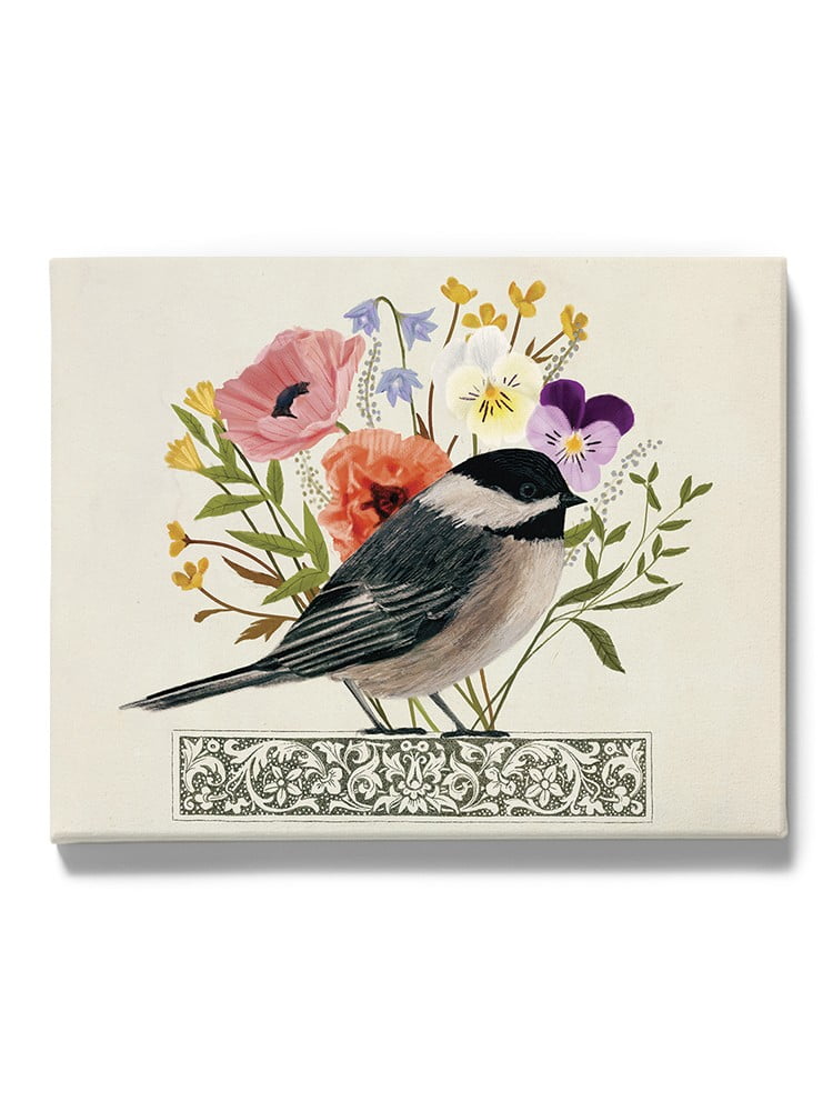 Avian Collage Ii Wrapped Canvas -Victoria Borges Designs, - Walmart.com