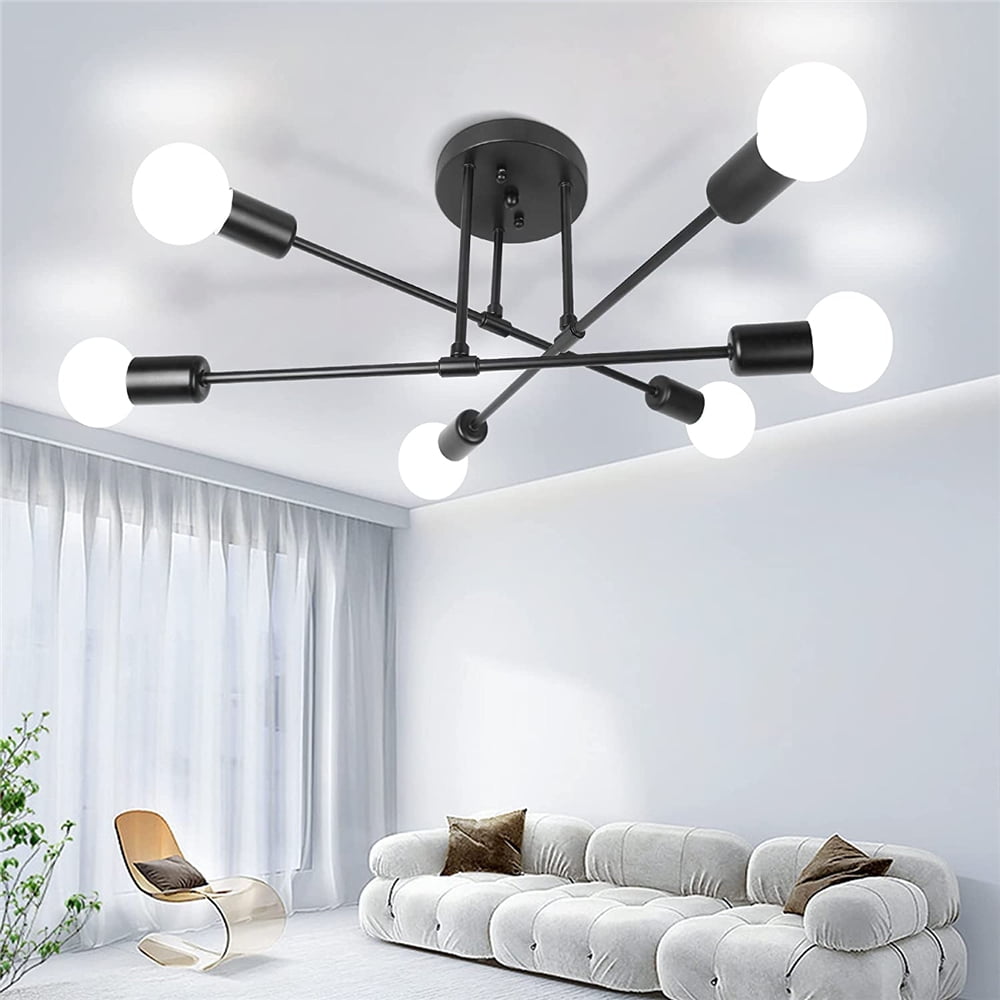 Senhu Sputnik Chandelier Light Fixture Modern Sputnik Ceiling Lights ...