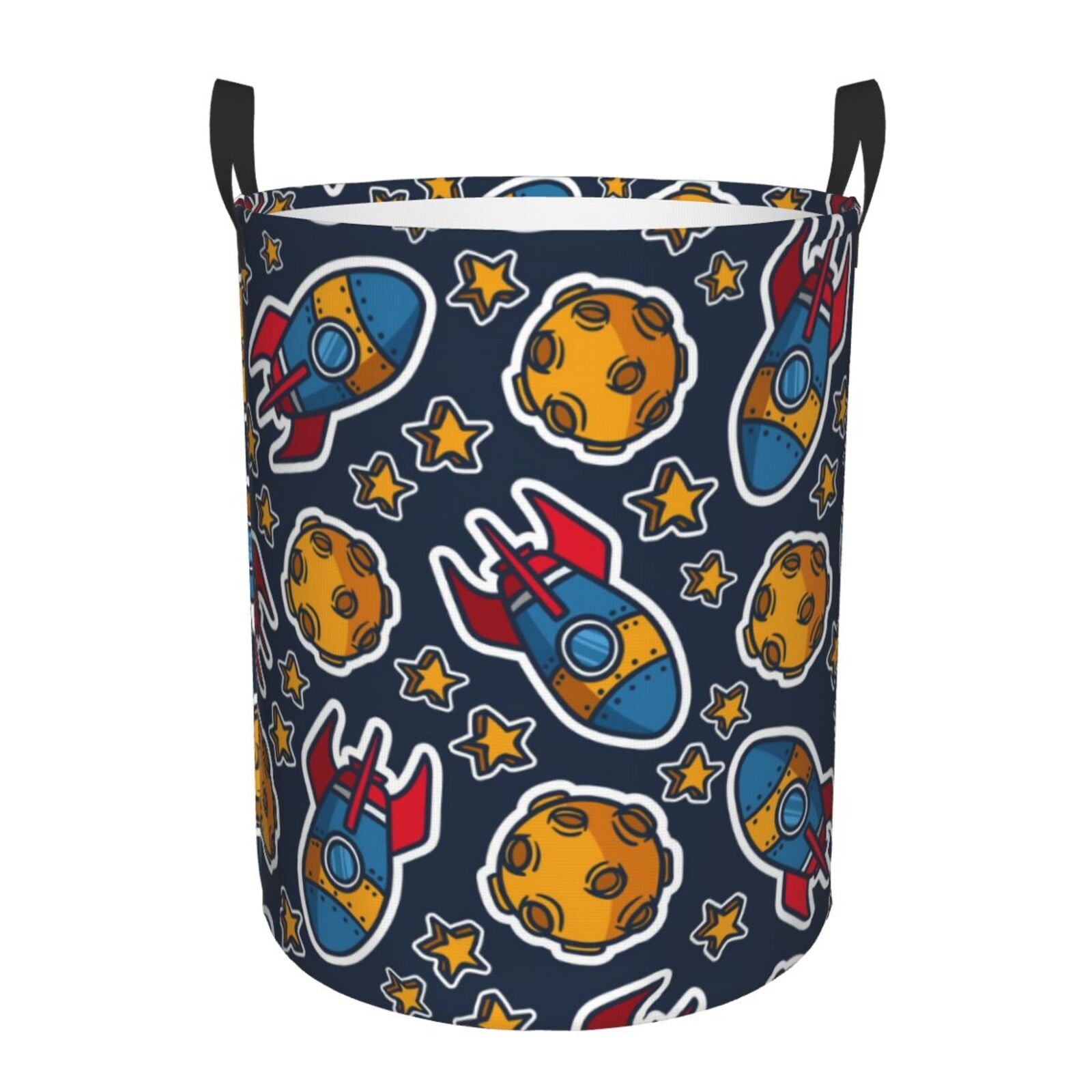 ZNDUO Round Laundry Basket, Waterproof Collapsible Laundry Baskets with ...