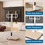 FITUEYES Modern Rolling TV Stand with Wheels for 32 - 65 inch TVs ...