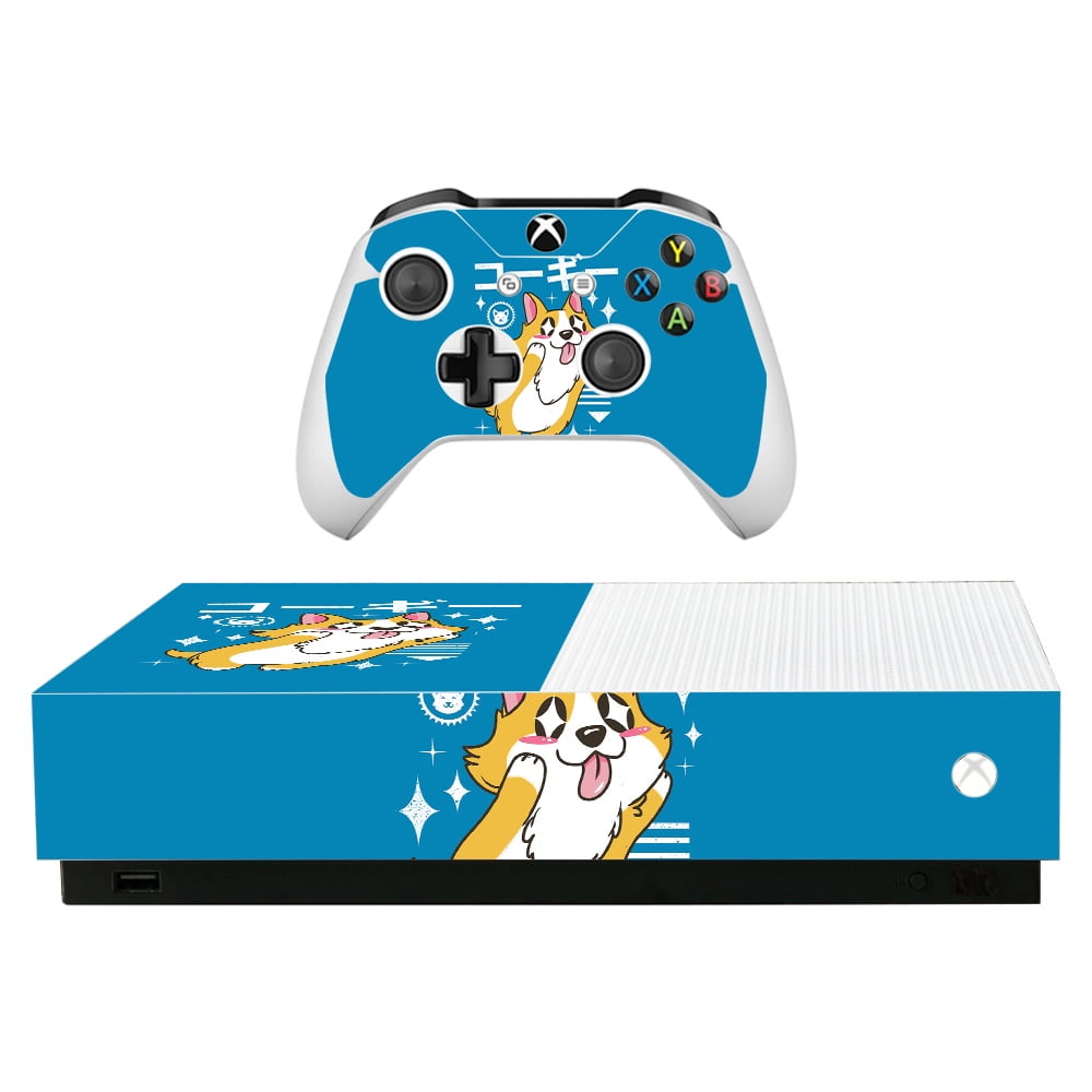 Skin Decal Wrap Compatible With Microsoft Xbox One S All-Digital ...