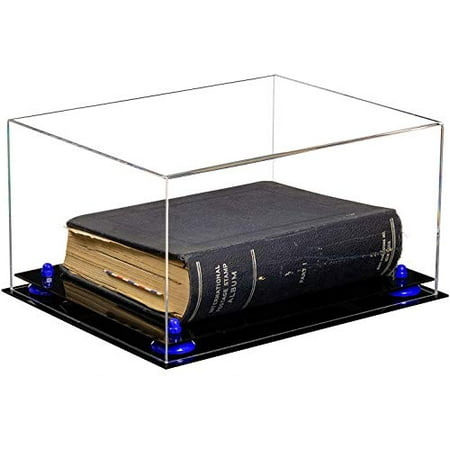 Better Display Cases Clear Acrylic Book Display Case 15.25" x 12" x 8 ...