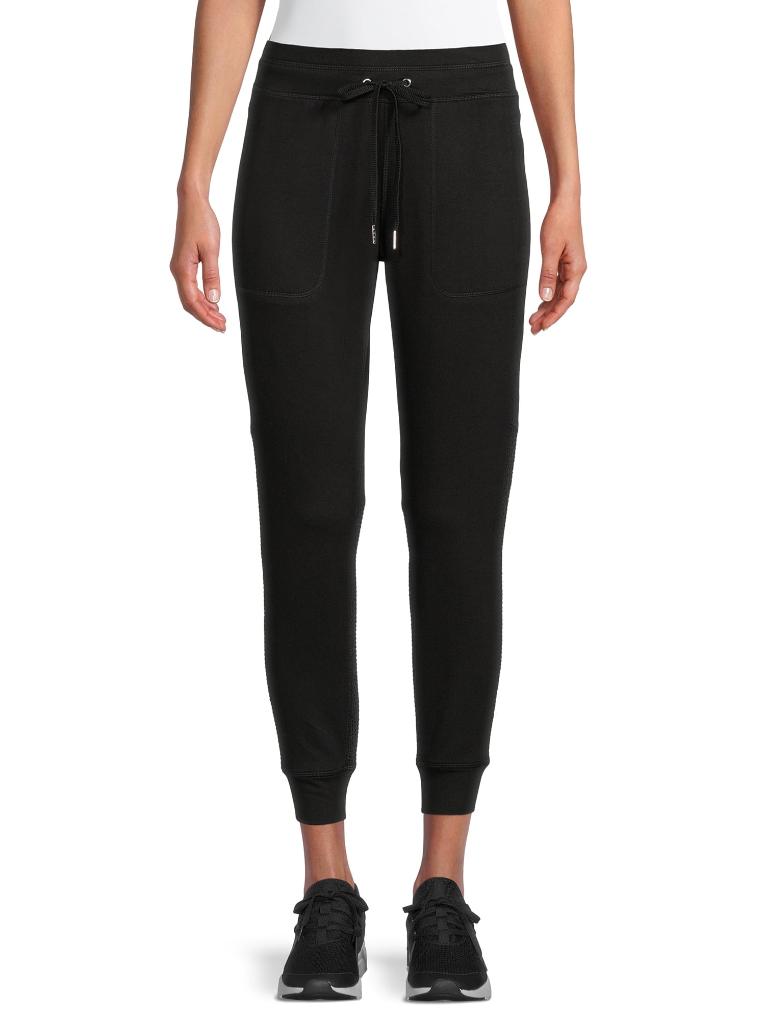 Avia Women’s Mesh Piece Joggers - Walmart.com